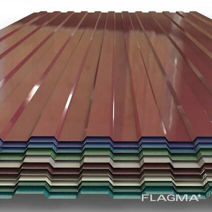 Профнастил для забора мп20 с8 — Купить в Молодечно на Flagma.by #3274247
