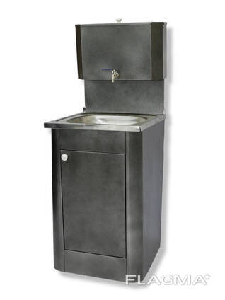 Умывальник «Метлес» (античное серебро) с бачком 20 литров, раковина 50* ...