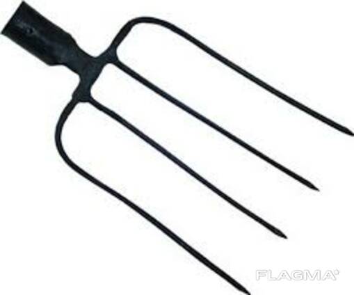 Вилы 4-х рогие кованные — Купить в Минске на Flagma.by #4774444